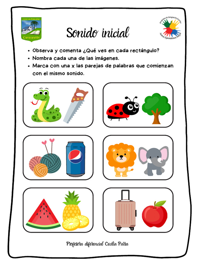 Sonido Inicial | PDF