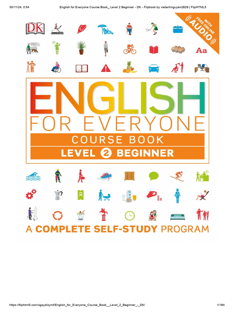 Level 2 Beginner English Course | PDF