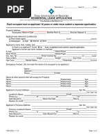Saskatchewan Move Form Instructions | PDF | Landlord