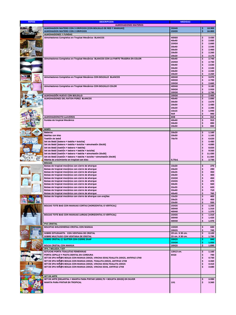 Catalogo Sub-Limada-1 | PDF