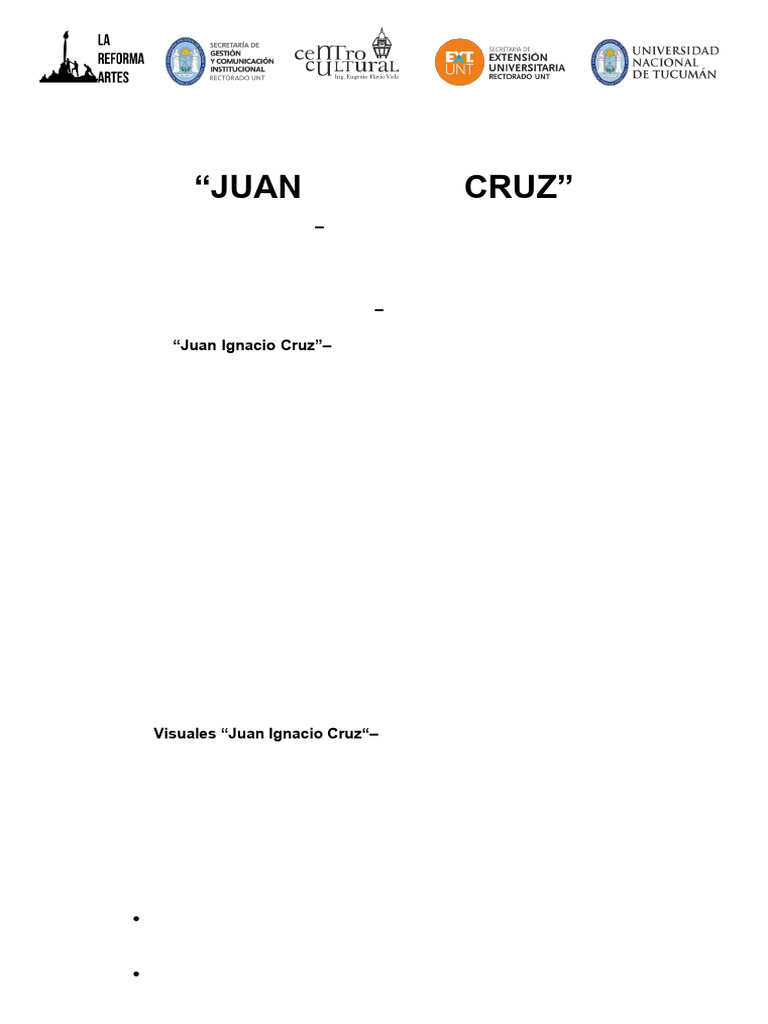 "Juan Ignacio Cruz": Tercer S A L Ó N de Artes Visuales | PDF