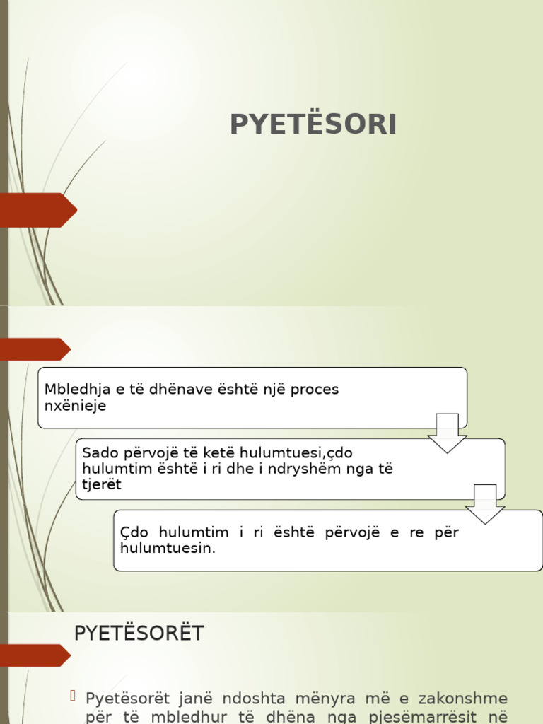 Pyetësori | PDF