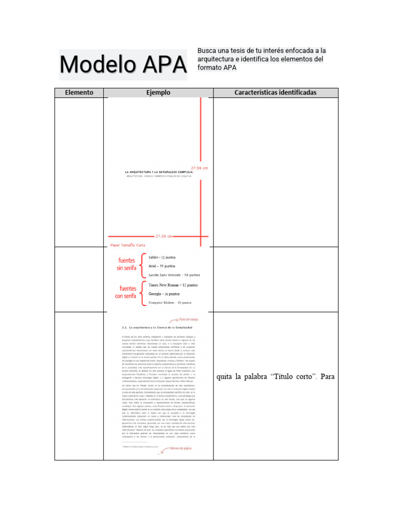 Identificación de modelo APA en un documento. | PDF | Estilo apa