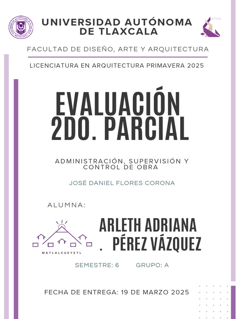 EVALUACIÓN 2 Do PARCIAL Arleth Adriana Pérez Vázquez | PDF