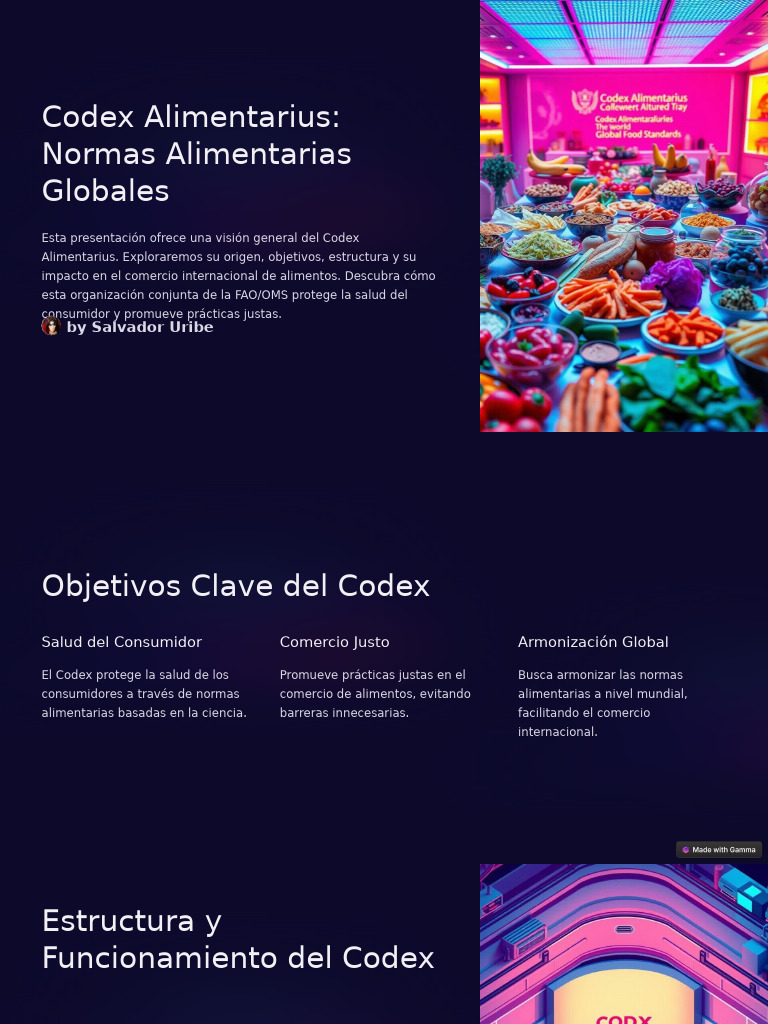 Codex Alimentarius Normas Alimentarias Globales | PDF | Seguridad alimenticia