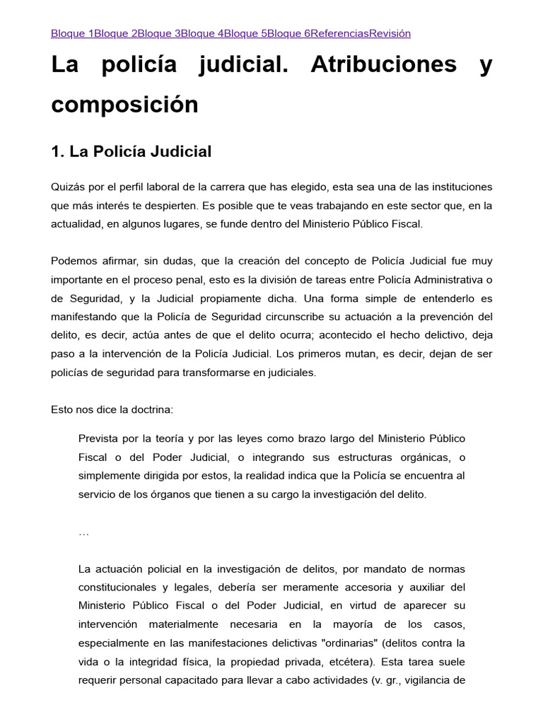 Módulo 2 - Lectura 4 Penal Cami | PDF | Policía | Fiscal