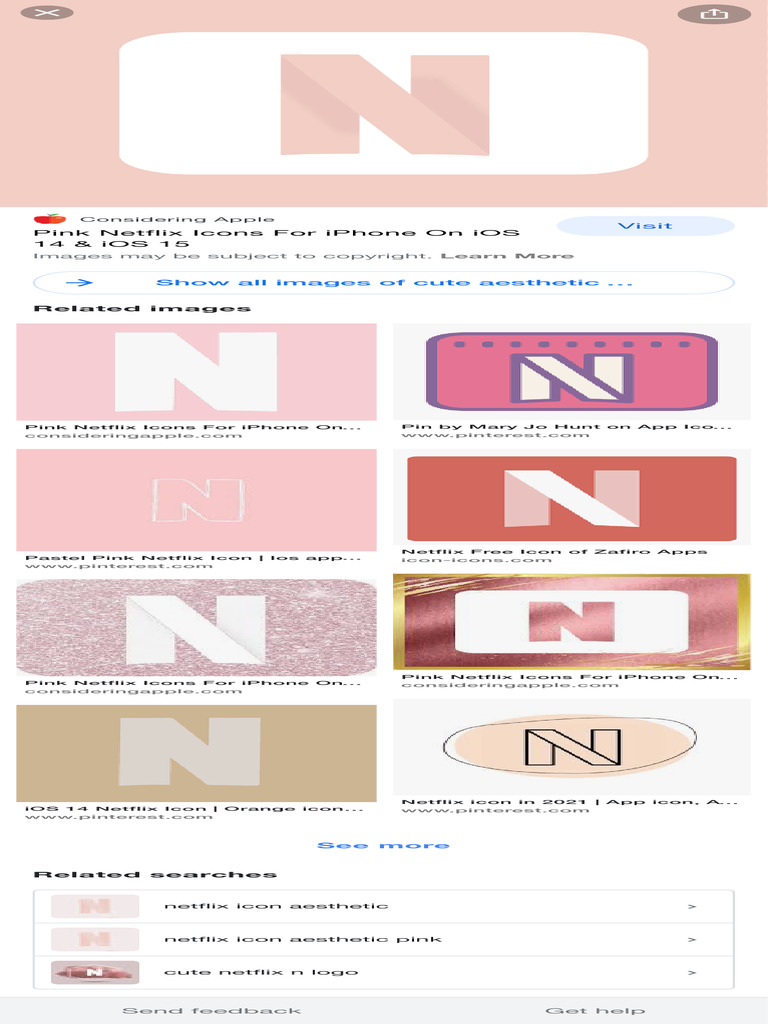 Cute Aesthetic Netflix Logo - Google Search | PDF | Ios | I Phone