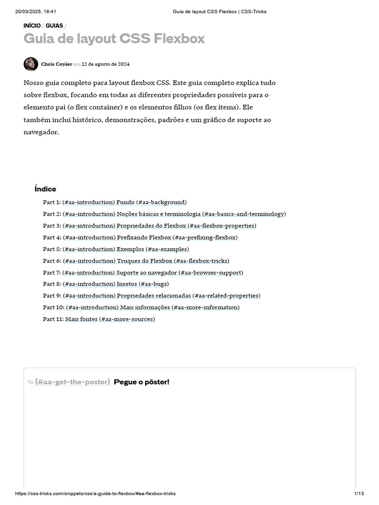 Guia Completo do CSS Flexbox | PDF