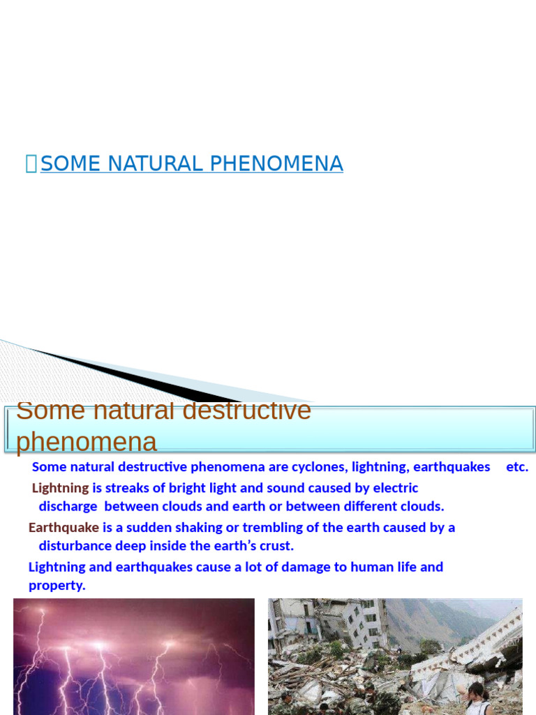 Natural Disasters: Lightning & Earthquakes | PDF | Lightning | Electric ...