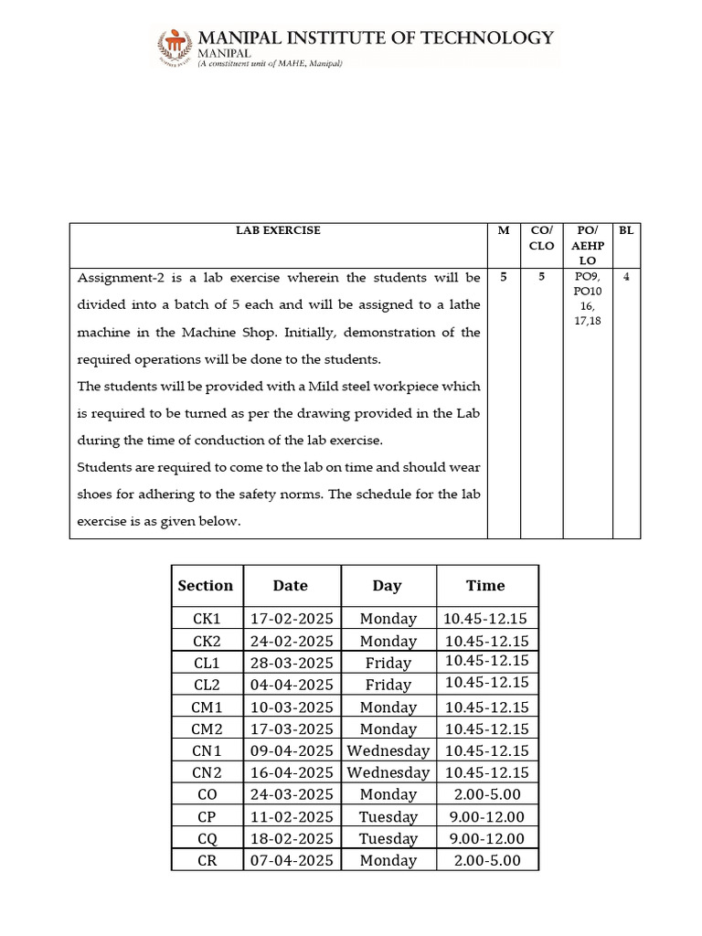 Lms Assignment-2 QP (Mie 1071) | PDF