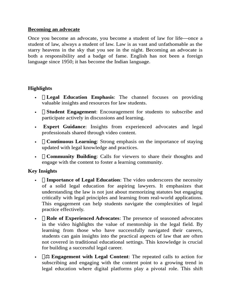 Fali Nariman's Guide to Legal Advocacy | PDF | Learning | Cognition