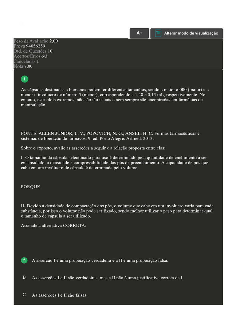 Prova 1 | PDF