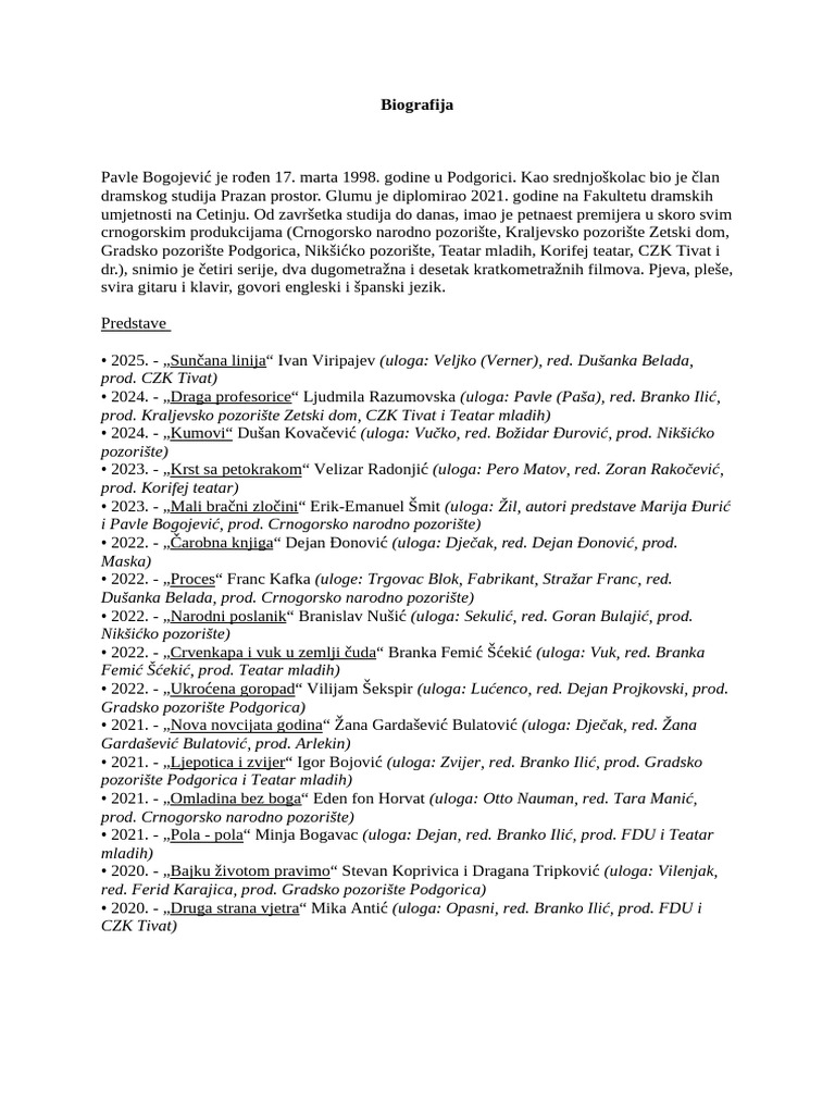 Biografija pb2025 | PDF