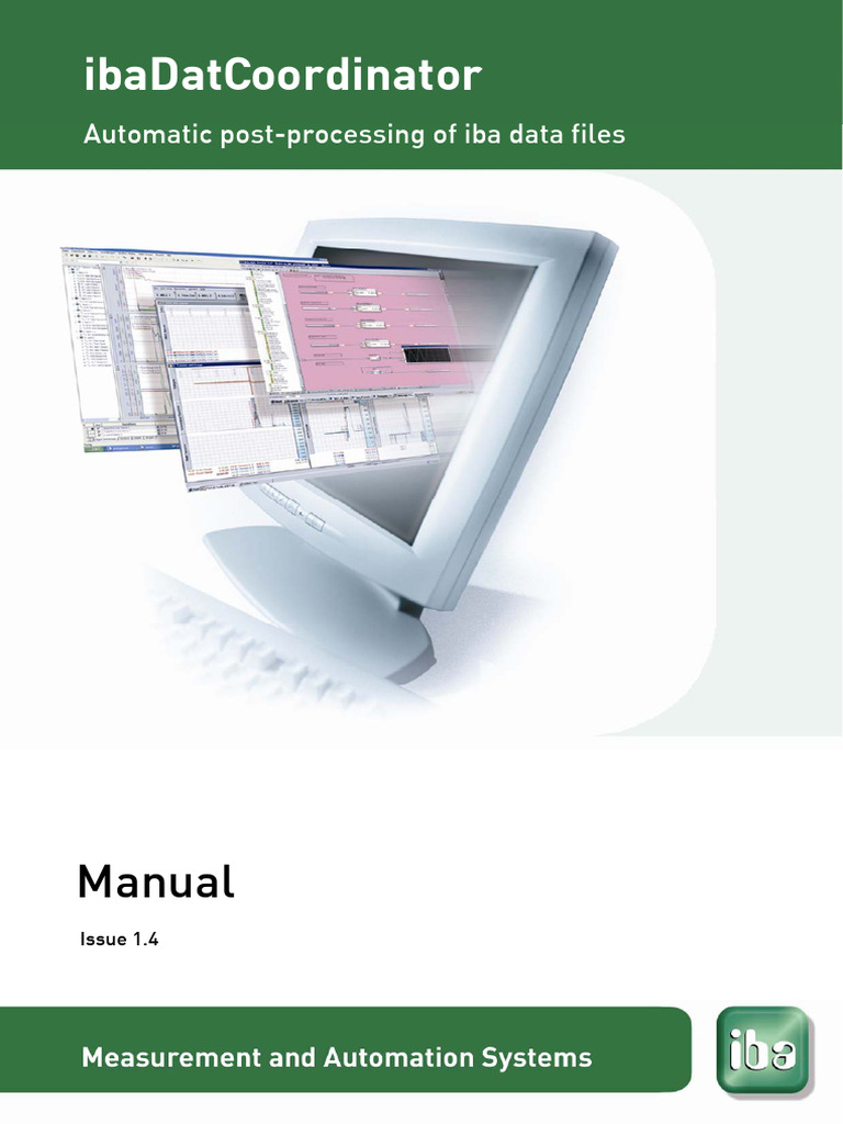 ibaDatCoordinator v1.4 en A4 | PDF | Computer File | Directory (Computing)