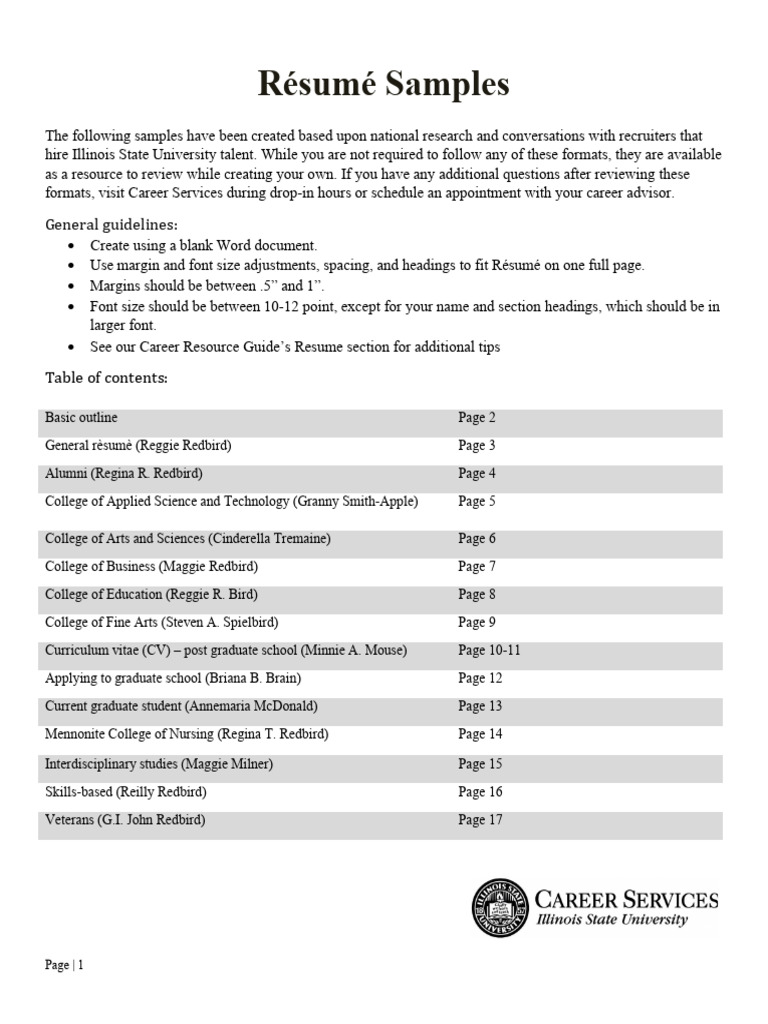 Resume Samples | PDF | Résumé | Geographic Information System