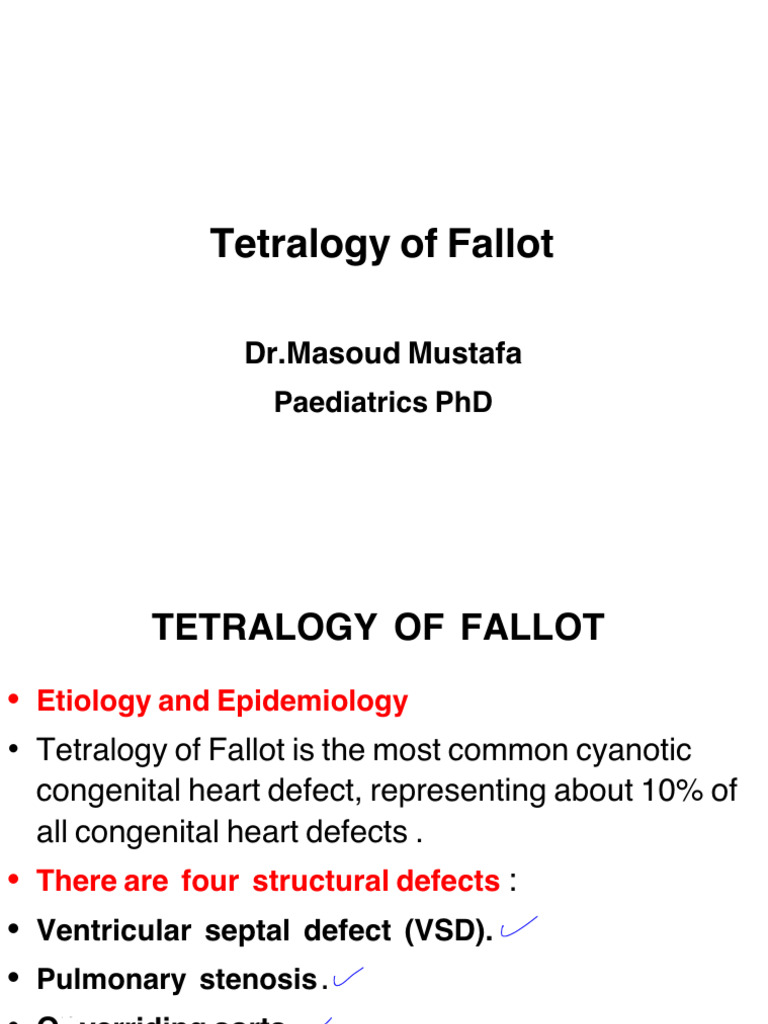 3-Tetralogy of Fallot | PDF