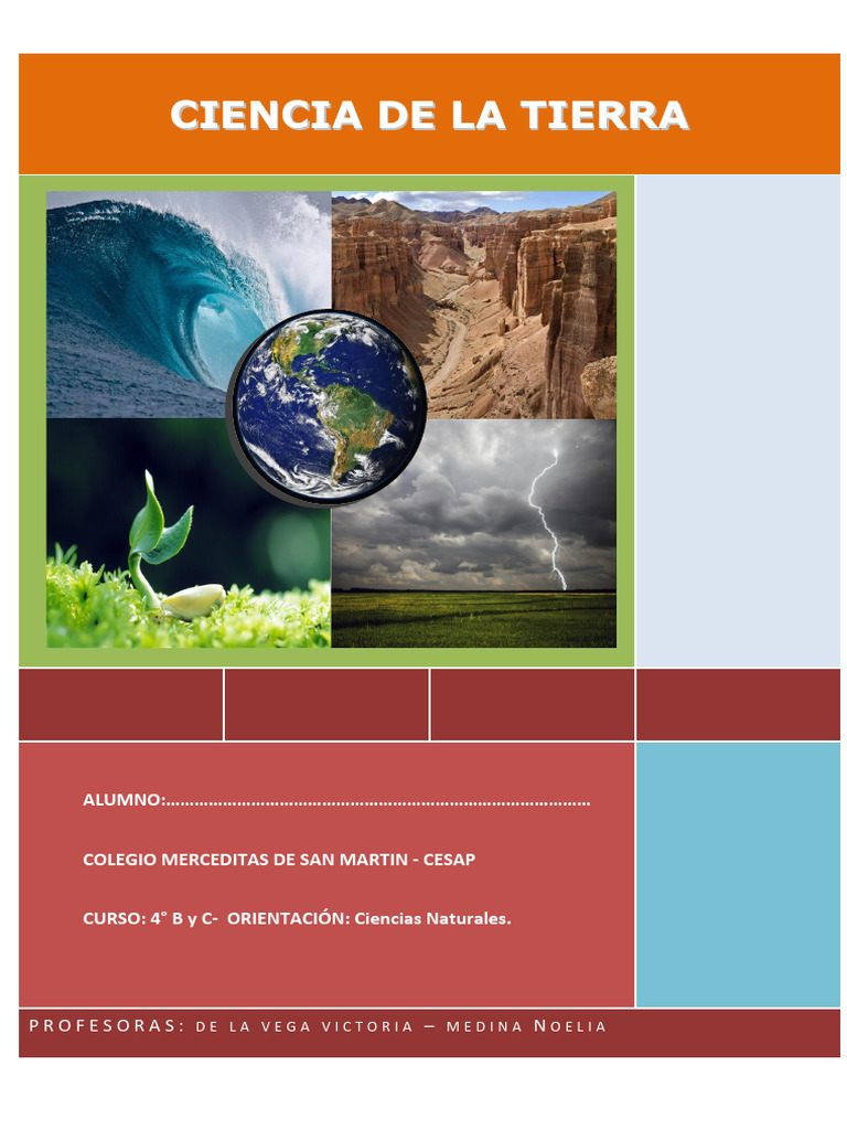 Fenómenos Geológicos de la Tierra | PDF | Roca (geología) | Tierra