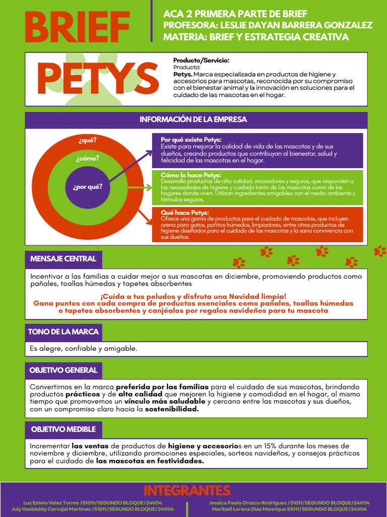 Aca 3 Brief Completo | PDF | Marketing