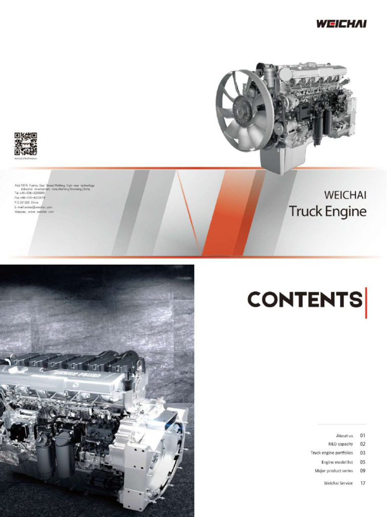 Weichai Truck Diesel Engine - Compressed | PDF