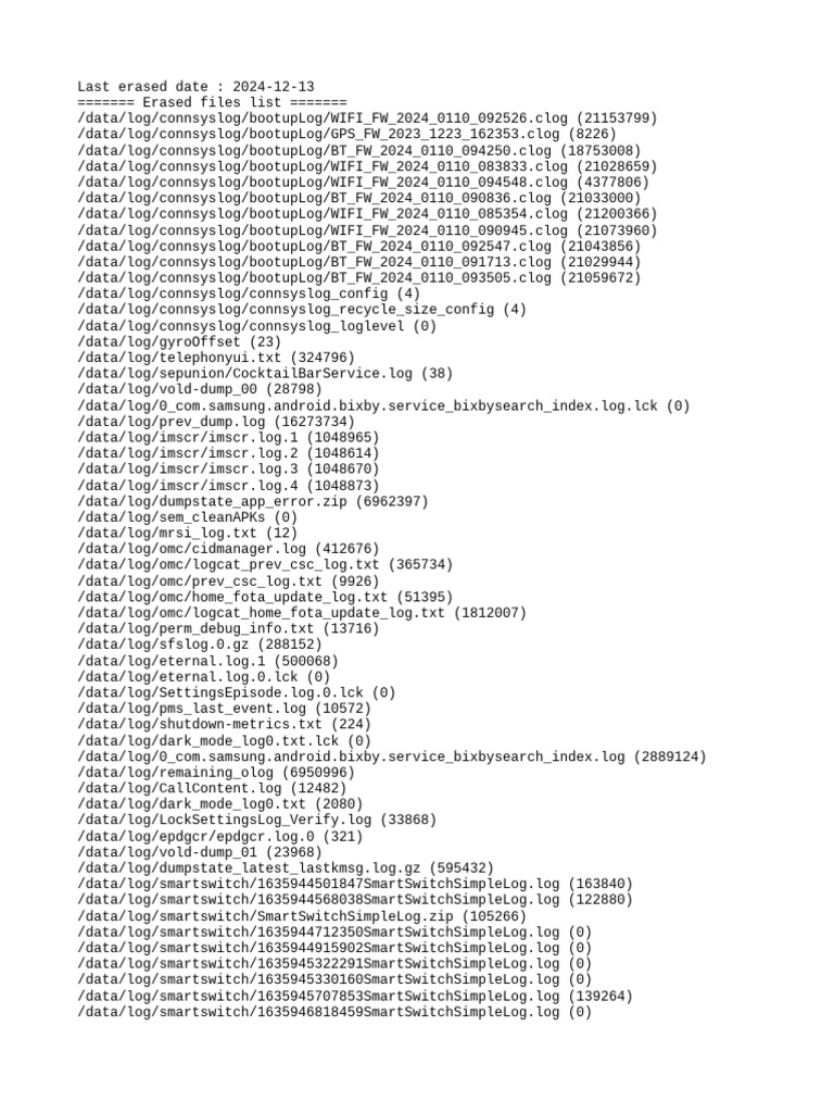 erased_log_by_sos | PDF | Computer File | Computer File Formats