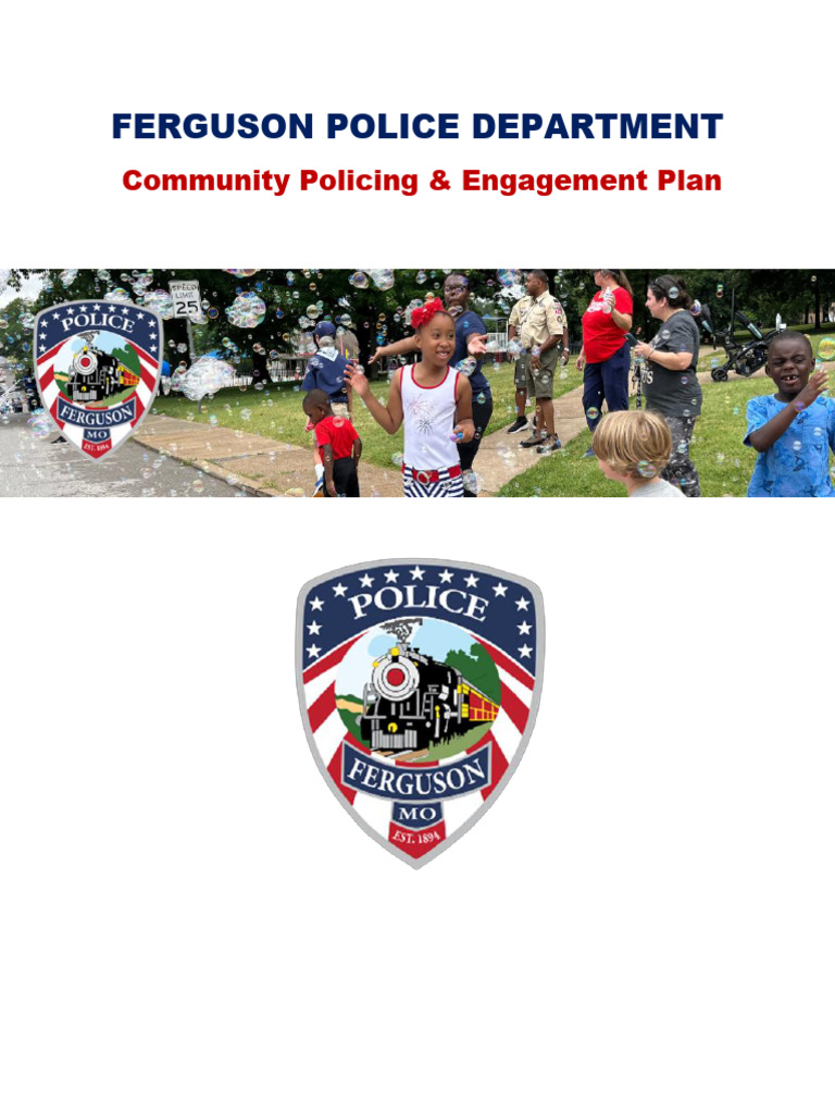 Ferguson Policing Plan | PDF | Community Policing | Mediation