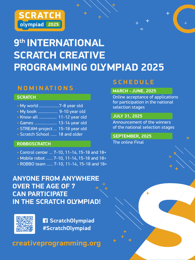 ScratchOlympiad-2025 Poster en | PDF