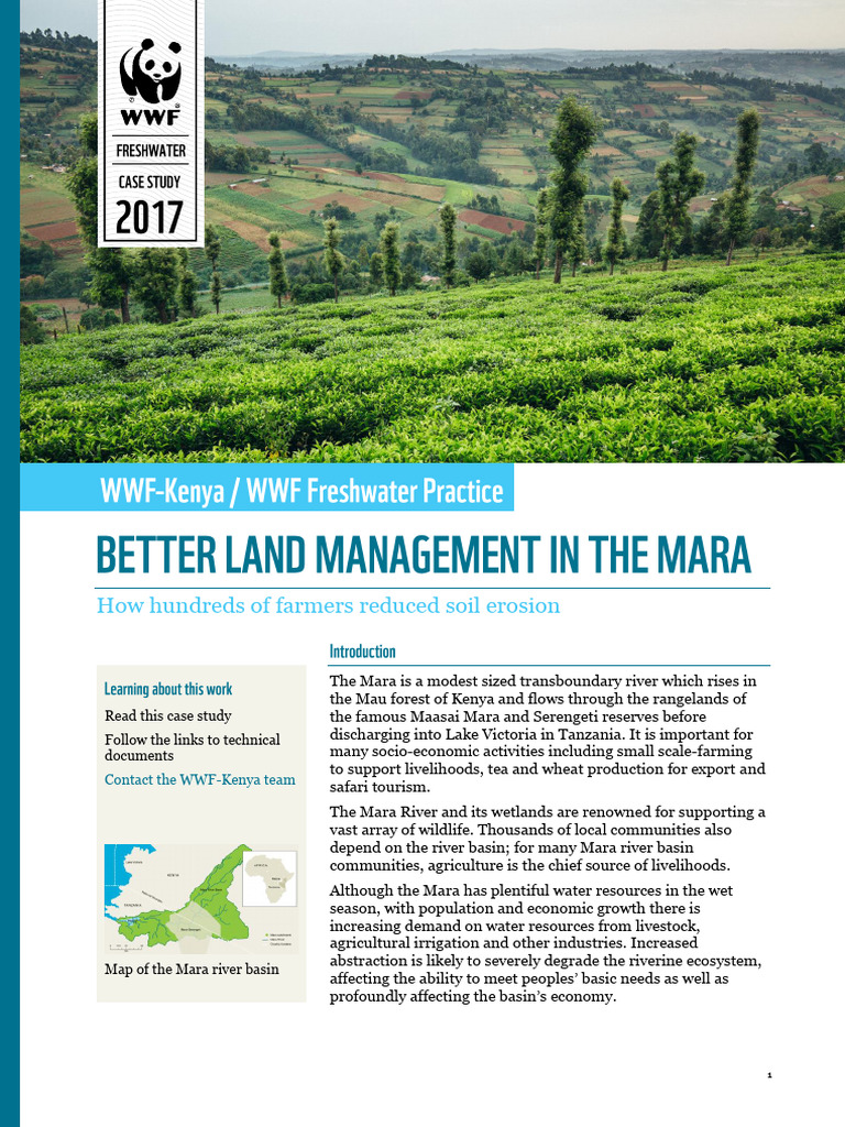Mara Land-Mgmt CS External Final | PDF | River | Agriculture