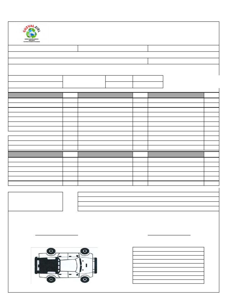 Check list (Camionetas) | PDF | Vehículo de motor | Vehículos