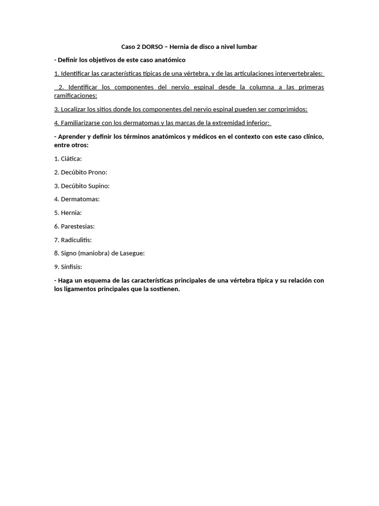 Caso 2 Dorso | PDF