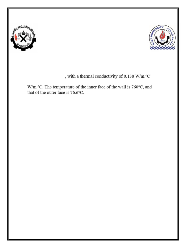 Heat Transfer Mid-Term 2021 | PDF | Heat Transfer | Thermal Conduction