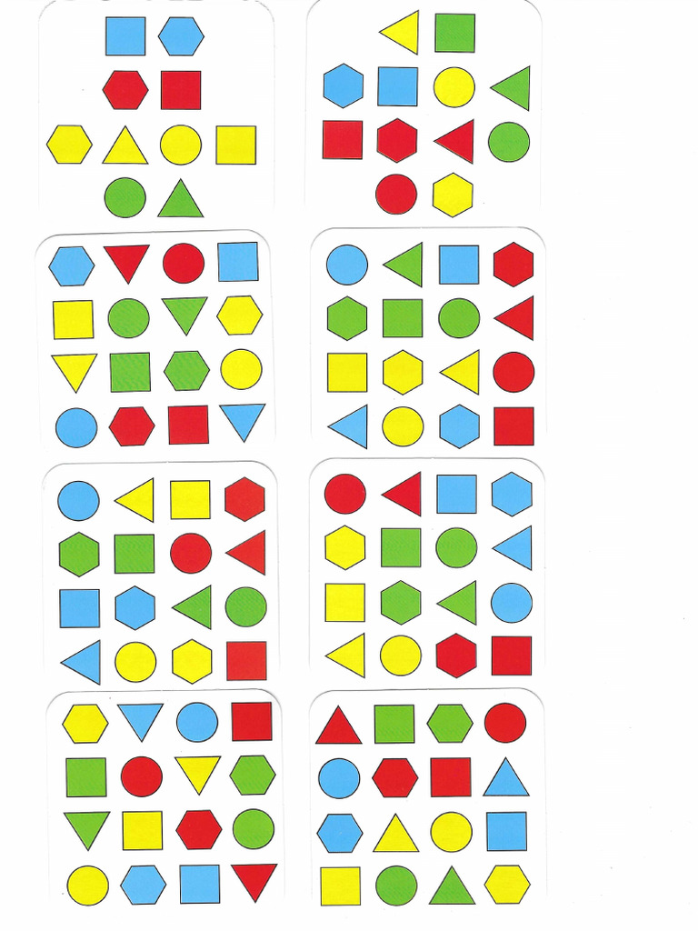 Geometric Cards | PDF