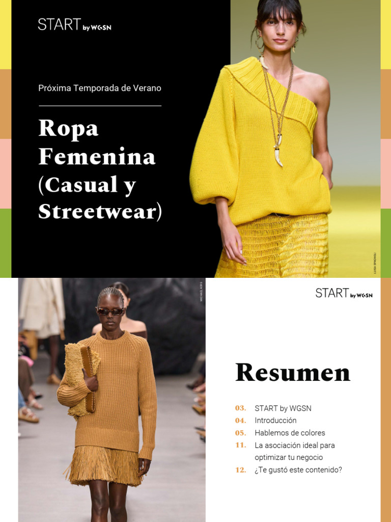 Tendencias de Moda Verano 25/26 | PDF
