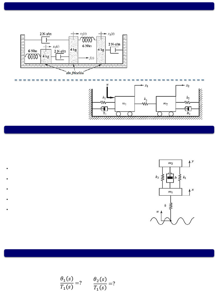 Ejercicios Mod. Frecuencia Mecánico-Fluido-Térmico | PDF | Física Aplicada e Interdisciplinaria ...