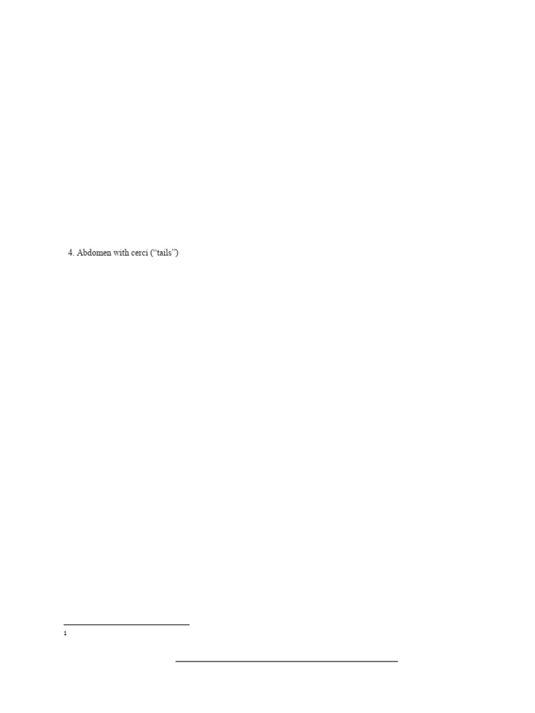 Insect Order Dichotomous Key | PDF | Insects | Arthropods