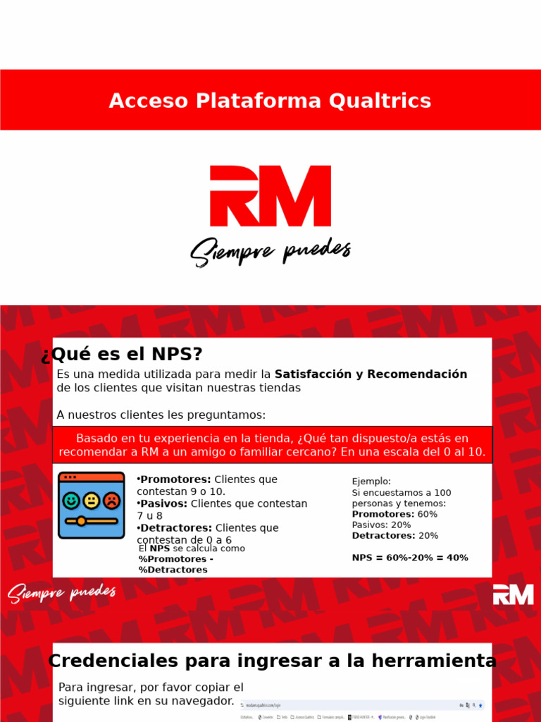 Descarga Información NPS Qualtrics | PDF