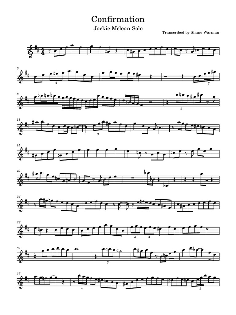 Confirmation Solo | PDF