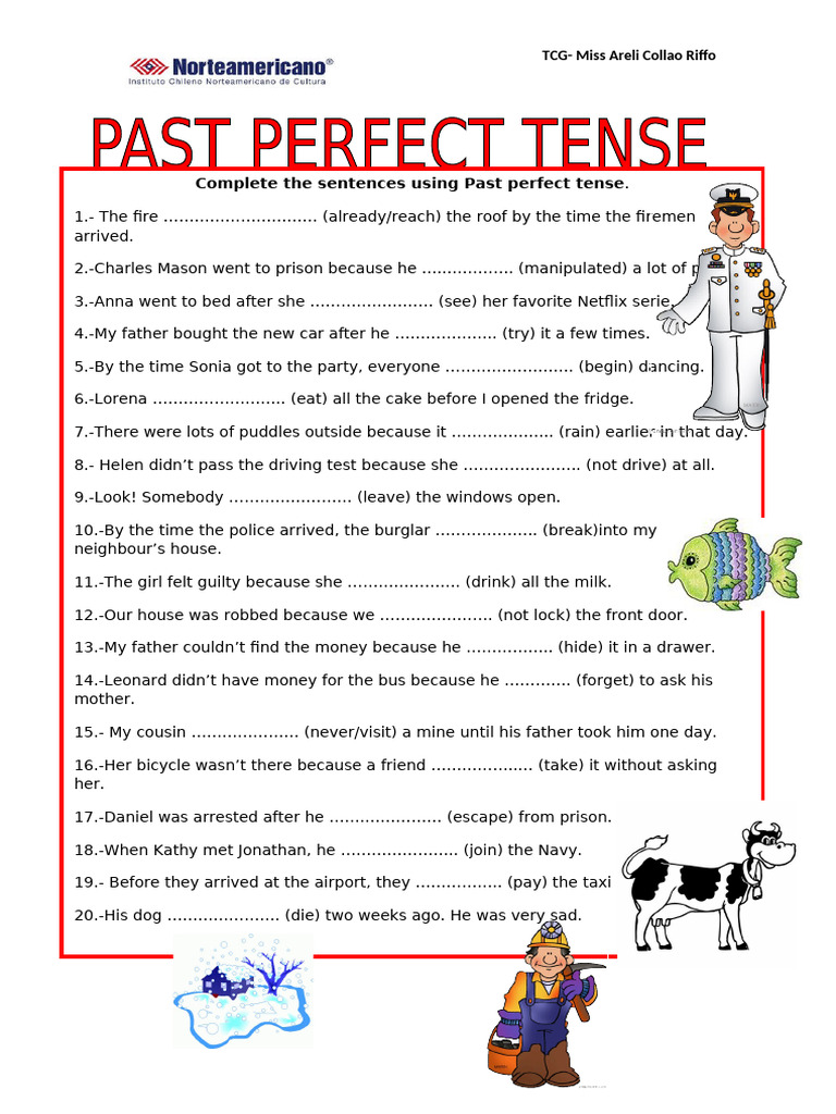 past-perfect-tense | PDF