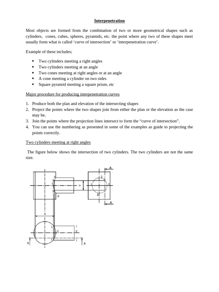 MEE204 Interpenetration | PDF