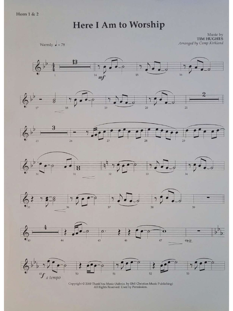 Ancient of Days - Pag 1 (2º Trompa) - 2 | PDF