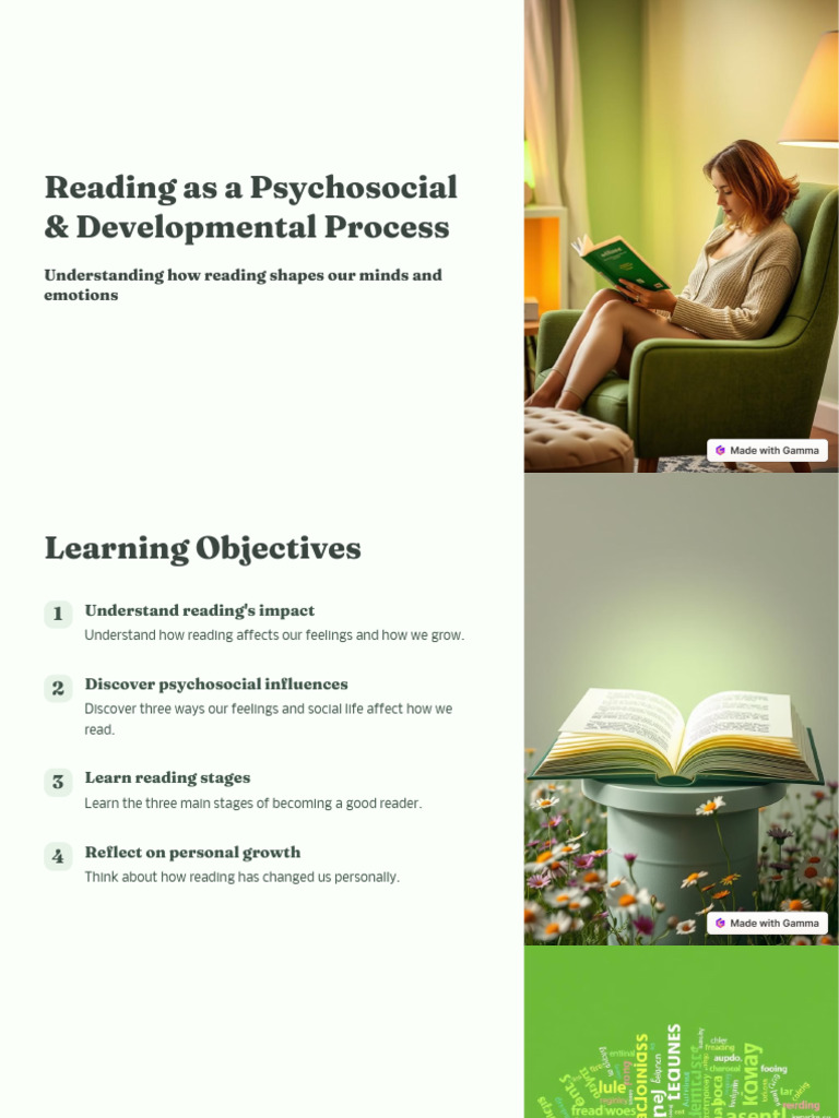 Reading's Impact on Growth and Emotion | PDF | Learning Methods ...