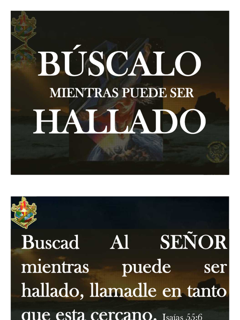 Busca a Dios con Todo el Corazón | PDF
