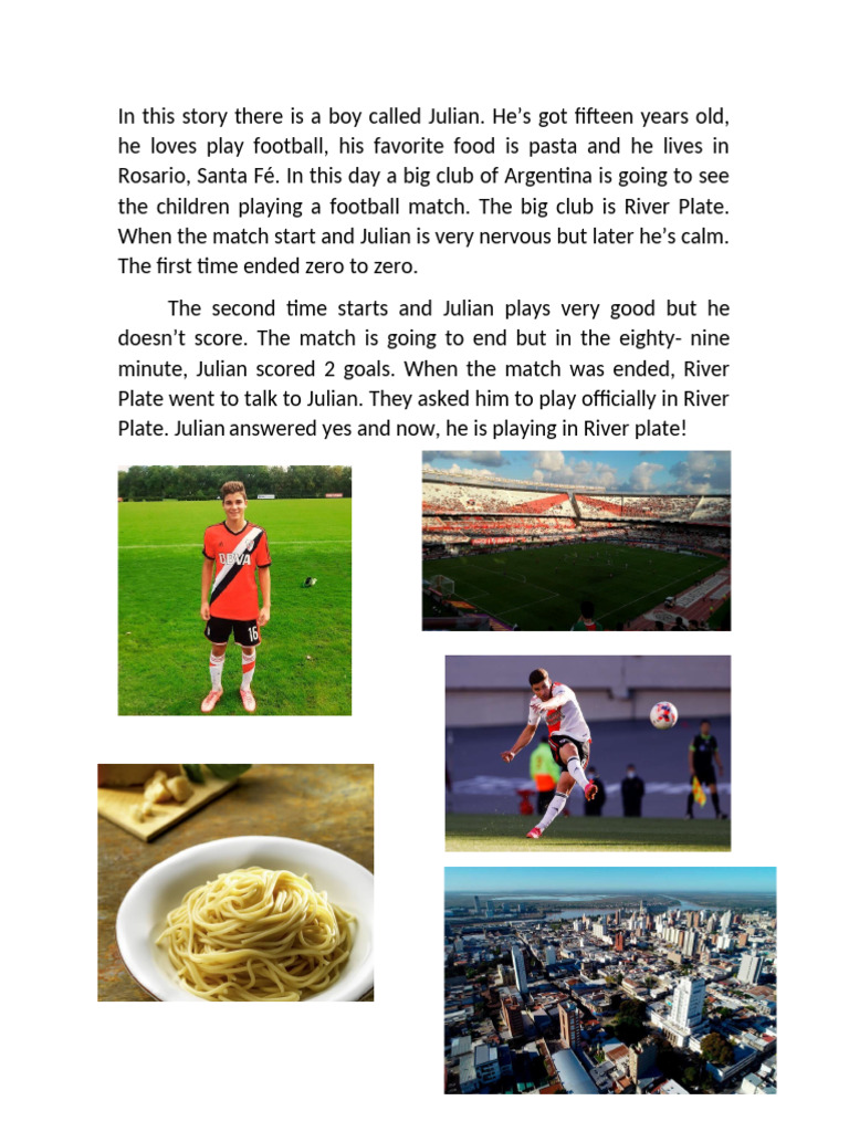 In This Story There Is A Boy Called Julian | PDF