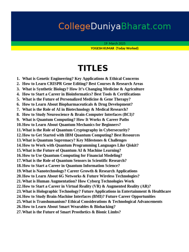 Health Directory Submission Guide | PDF | Health Sciences