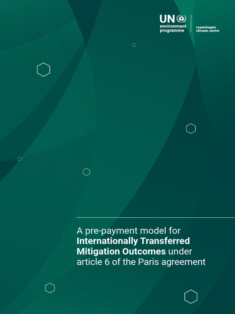 A Pre Payment Model For Itmos Under Art6 | PDF | Clean Development ...