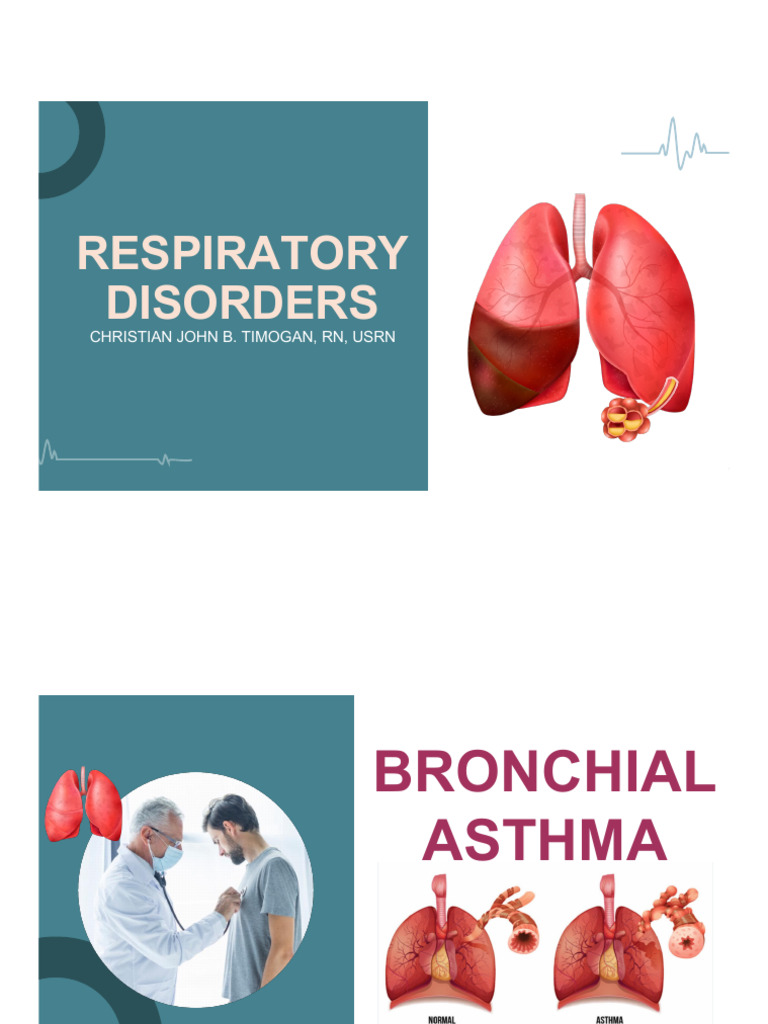 Respiratory Disorders - CA Surigao | PDF | Chronic Obstructive Pulmonary Disease | Asthma
