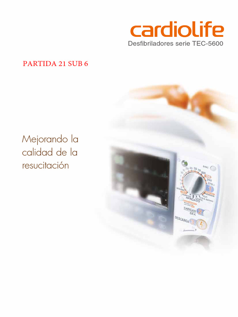 21 Monitor Desfibrilador Nihon Kohden 5631 | PDF | Reanimación ...