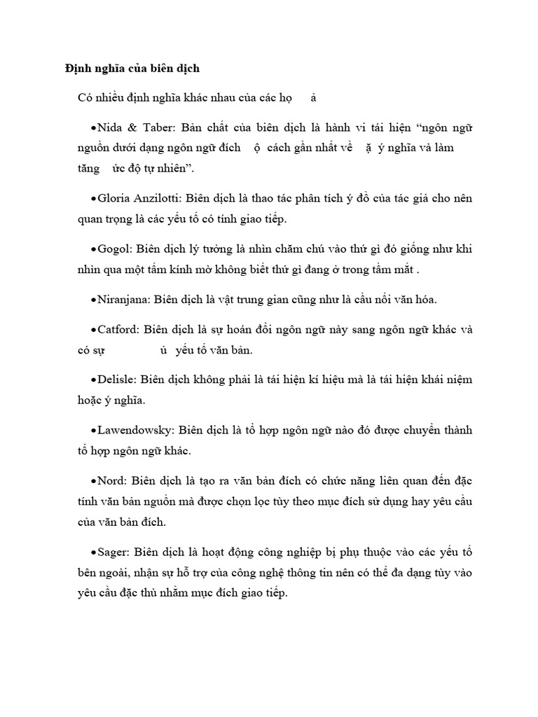 Chuong 1 Dinh Nghia Bien Dich | PDF