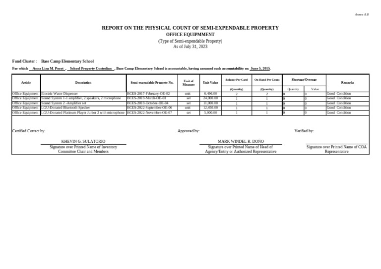 RPCSP-Annex-A.8-Office-Eqpmnt-HV | PDF