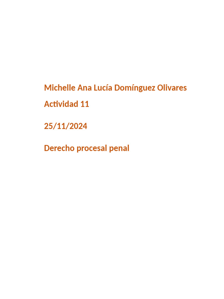 Copia de Act 11 DPP | PDF | Juez | Derecho penal