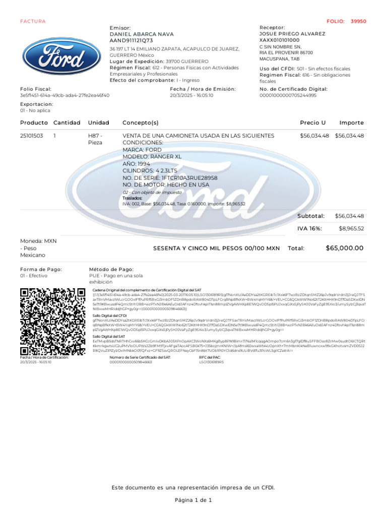 Refa Ranger 1994 | PDF